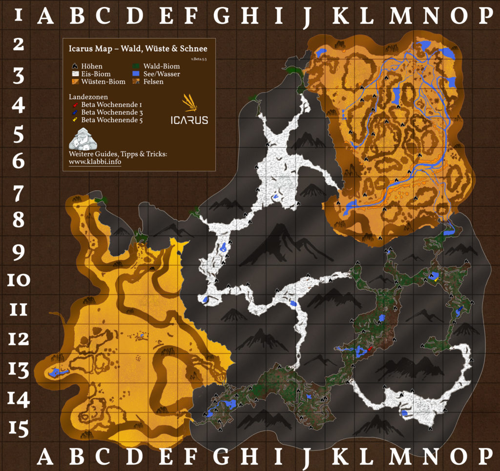 Icarus Map – Eine Icarus Karte zum Release - Klabbis Logbuch